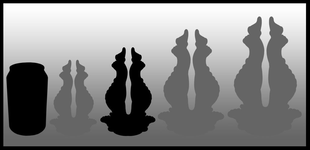 Kira-Gira the Dual-Shafted Tentacle, Platinum Silicone Dildo – Hodge Podge
